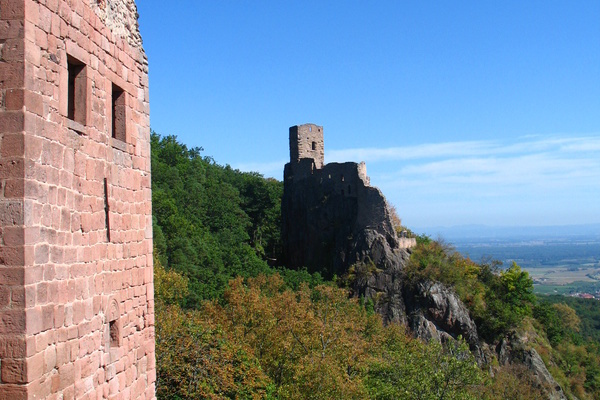 Burgen im Elsass